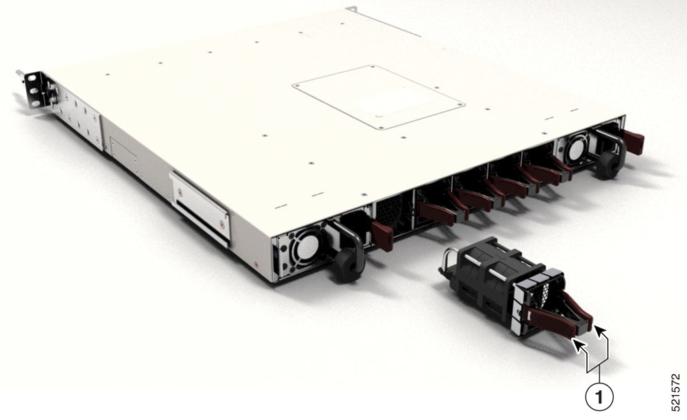 Cisco FAN-1RU-PE-V2 | 1RU fan module v2, port-side exhaust (PE), hot-s ...
