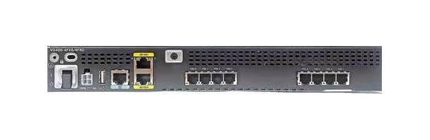 Cisco VG400-4FXS/4FXO | Analog Voice Gateway | 4 FXS + 4 FXO | 2x 1G R ...