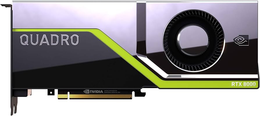 Cisco HX-GPU-RTX8000 | Quadro RTX 8000 | 48GB GDDR6 | Passive Cooling ...