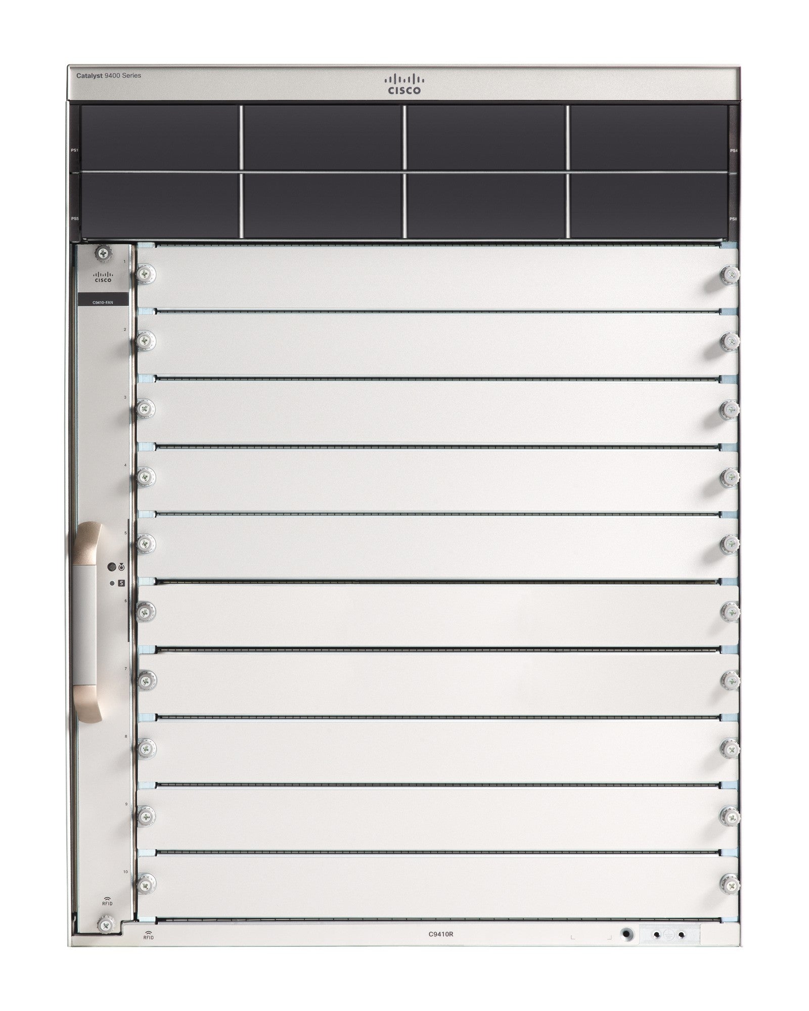 Cisco C9410R | Catalyst 9400 10-slot modular chassis, 13U | dual-super ...