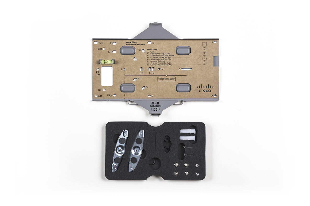 Meraki MA-MNT-MR-6 | AP Mount Kit | for MR32 | Ceiling/Wall Mount | Re ...