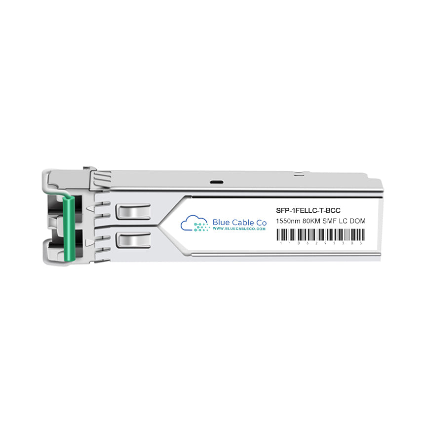 SFP-1FELLC-T-BCC | Moxa Compatible 100MB Single-Mode 80km (100BASE-ZX ...