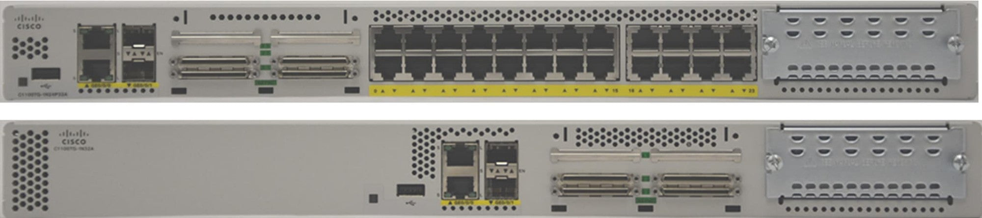Cisco C1100TG-1N32A | 1100 Terminal Gateway | 32 async ports | 1 NIM s ...