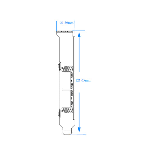 NVIDIA MTM010641 | Metallic high-speed cable gender changer coupler; p ...
